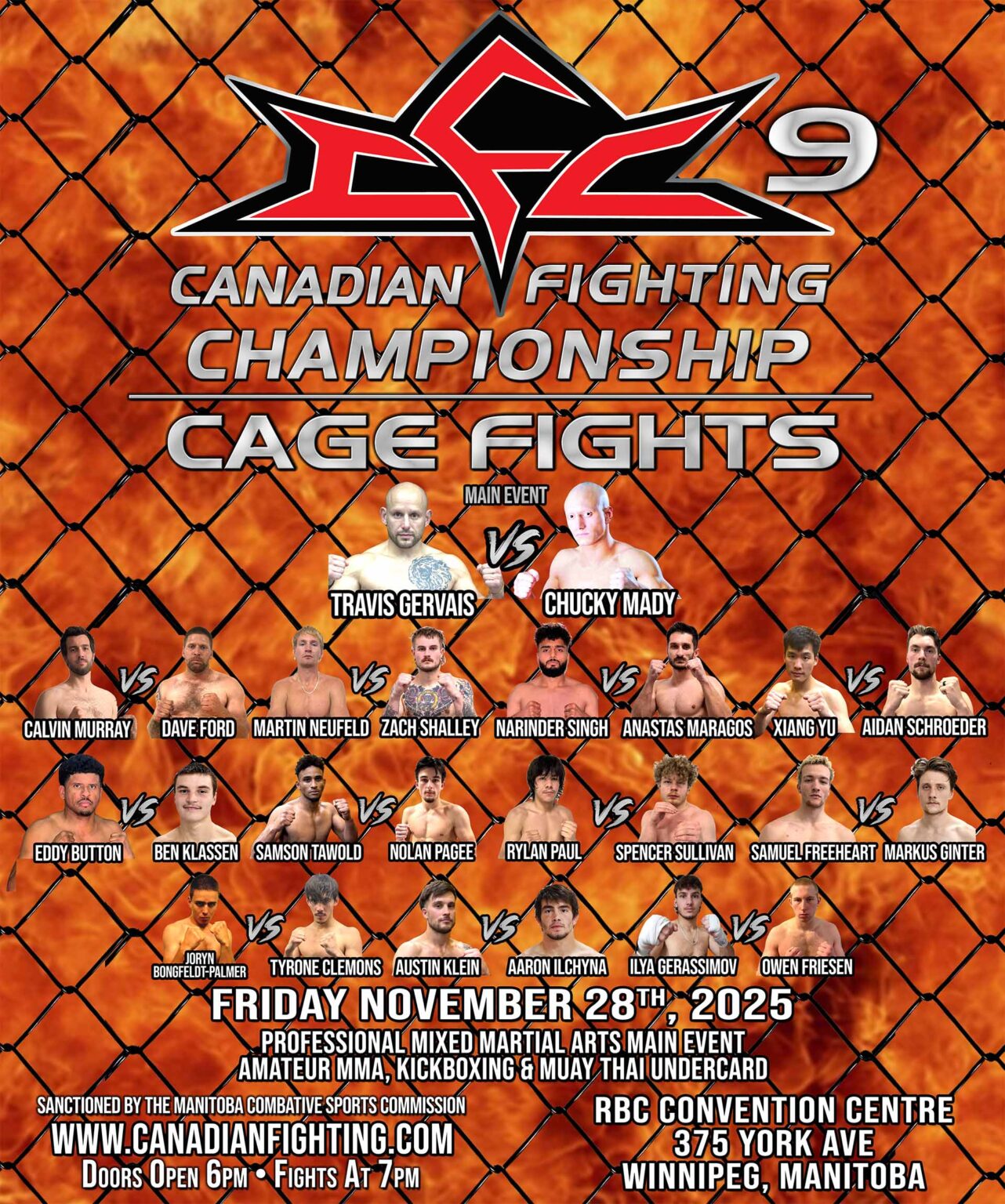 Home - Canadian Fighting Championship